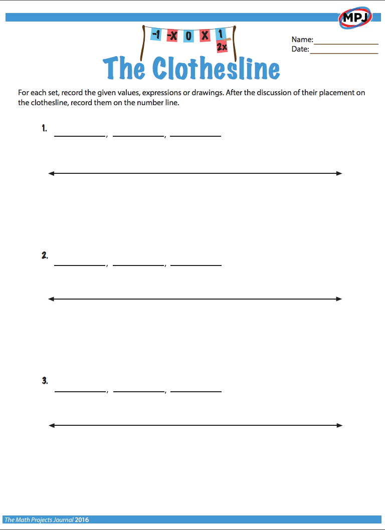 Clothesline Math – The Master Number Sense Maker